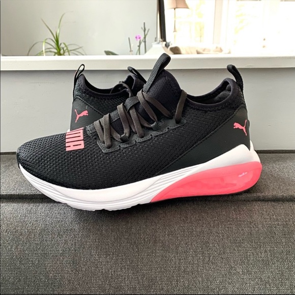 Puma | Shoes | New Puma Cell Sneakers Black Pink | Poshmark